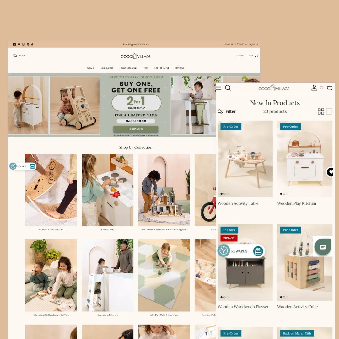 eCommerce website design | All Inclusive Packages
